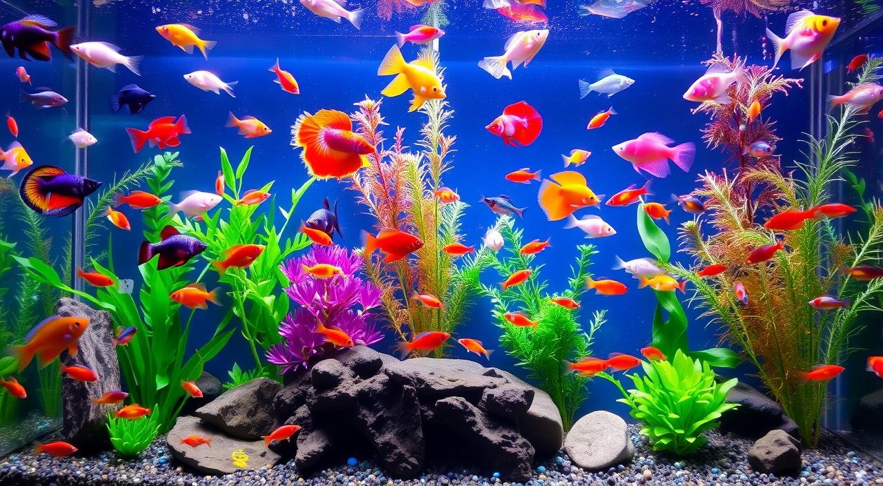 Tetra Laranja: Calor e Energia no Aquário